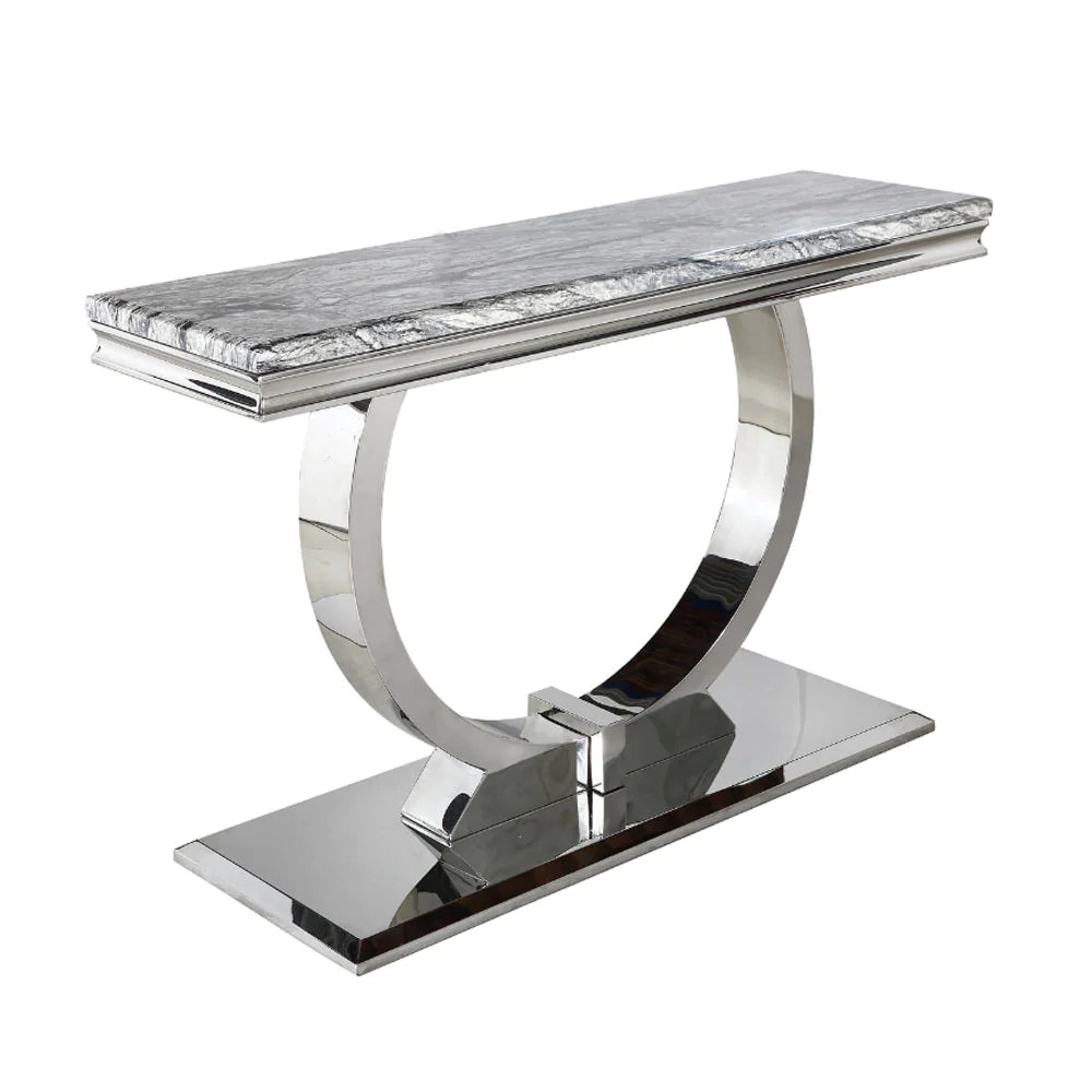 Ariana marble console table